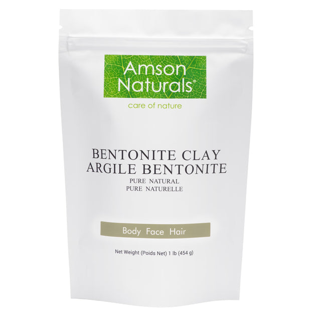 Natural & Pure Bentonite Clay 16oz – Amson Naturals